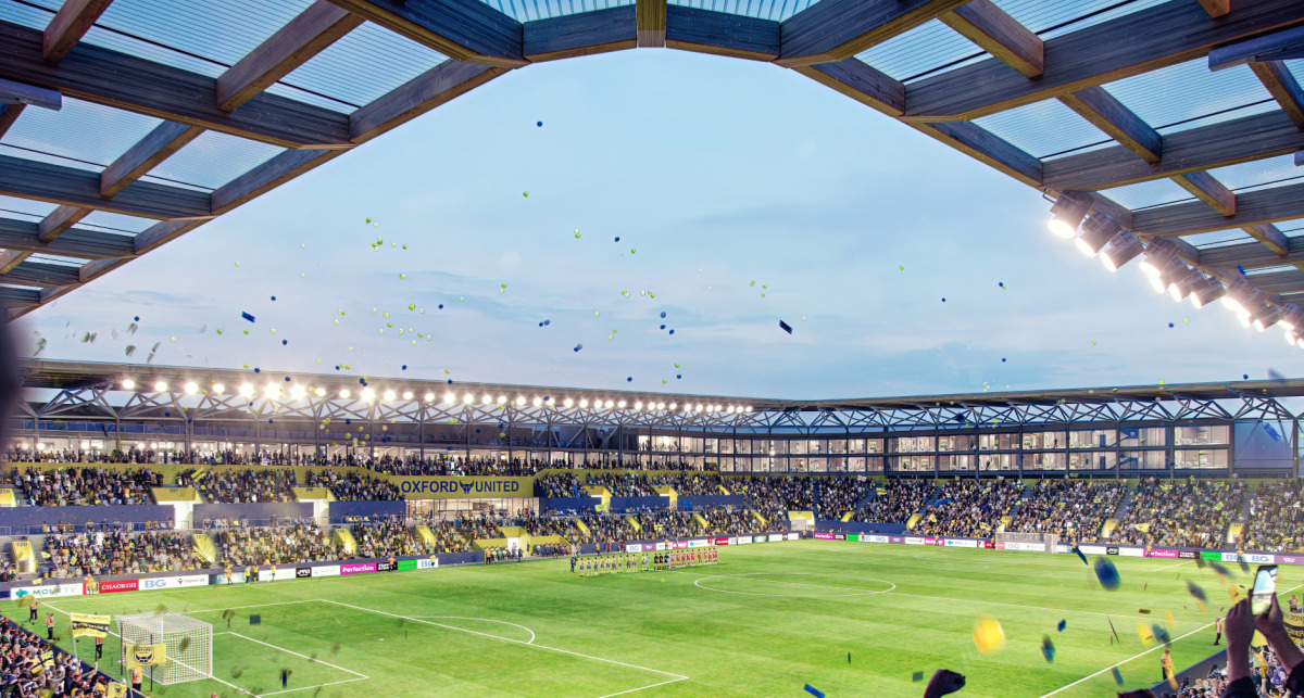 Oxford to build UK's first all-electric football stadium