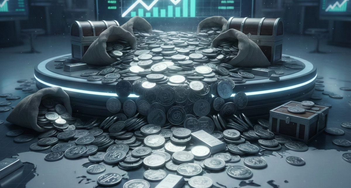 Silver surge continues unabated as prices top US$66