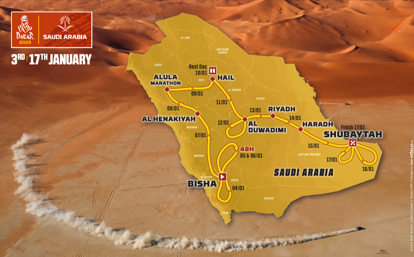 2025 Dakar Rally: Brace for intensely demanding route | Azzet™ - Where ...